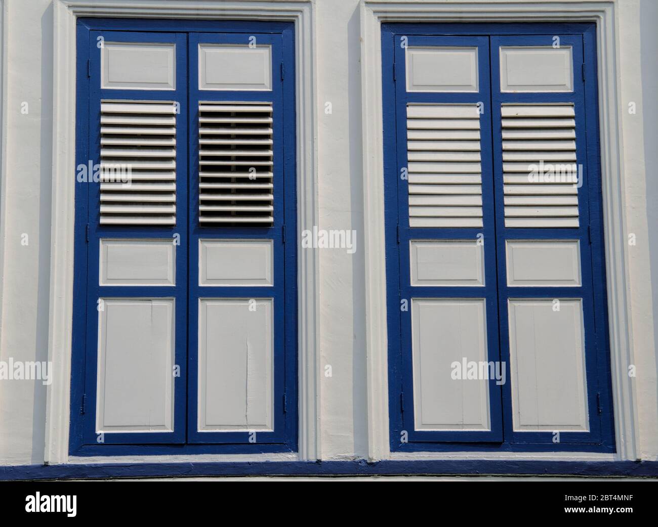 Double Window Shutters Stock Photo - Alamy