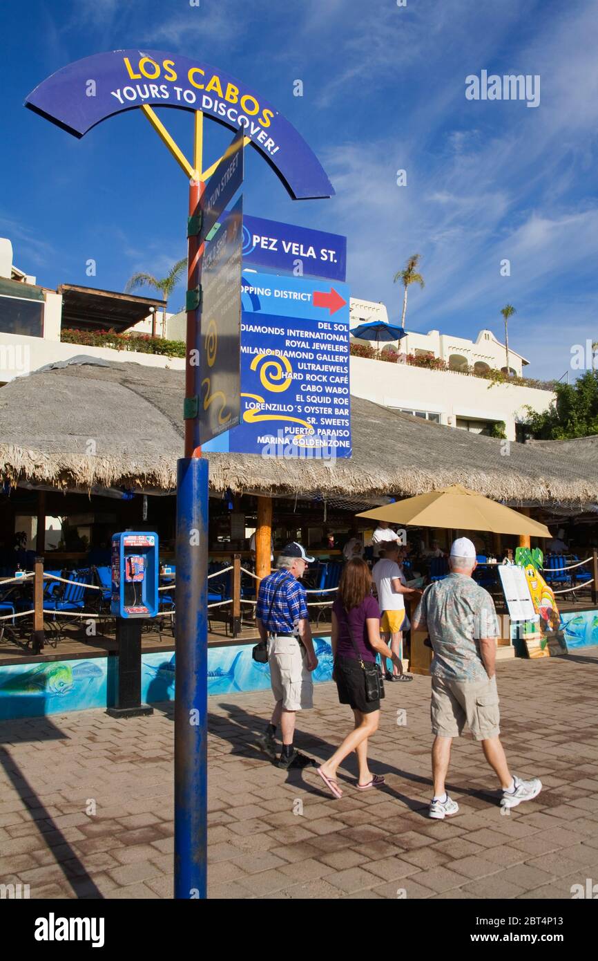 Mexico cabo san lucas sign hi-res stock photography and images - Alamy