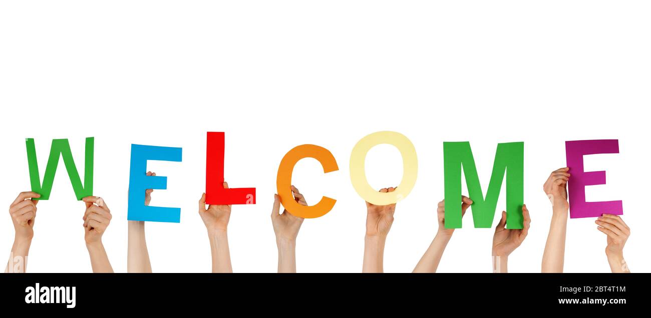 hand, hands, letters, hotel, welcome, come in, hello, hi, hallo, hand ...