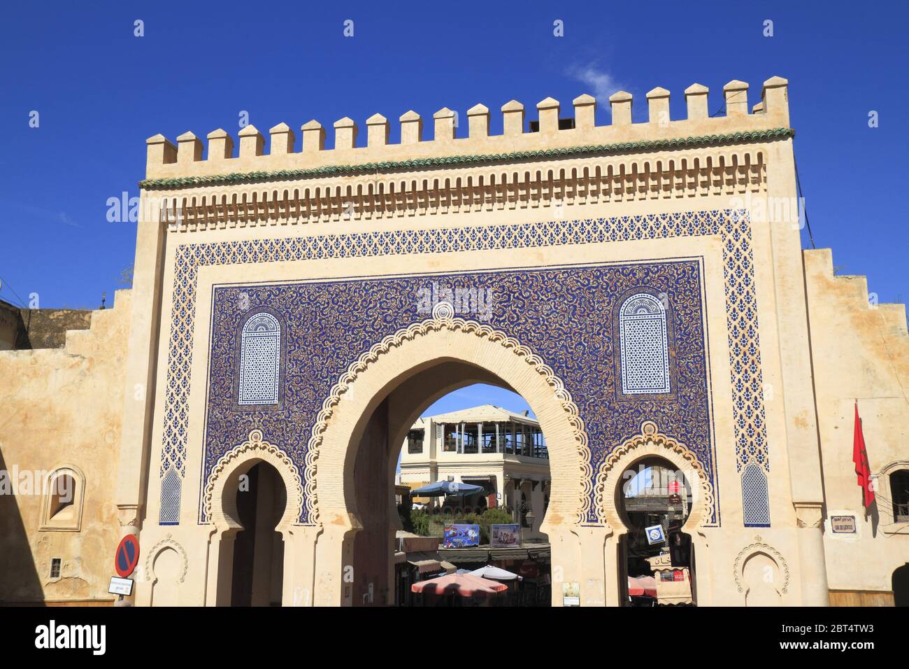 blue, city, town, antique, africa, arch, goal, passage, gate, archgway ...