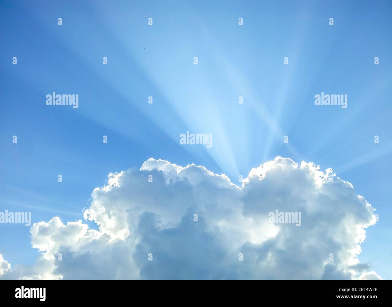 blue, beam, cloud, sunlight, daylight, firmament, sky, shine, shines, bright Stock Photo - Alamy