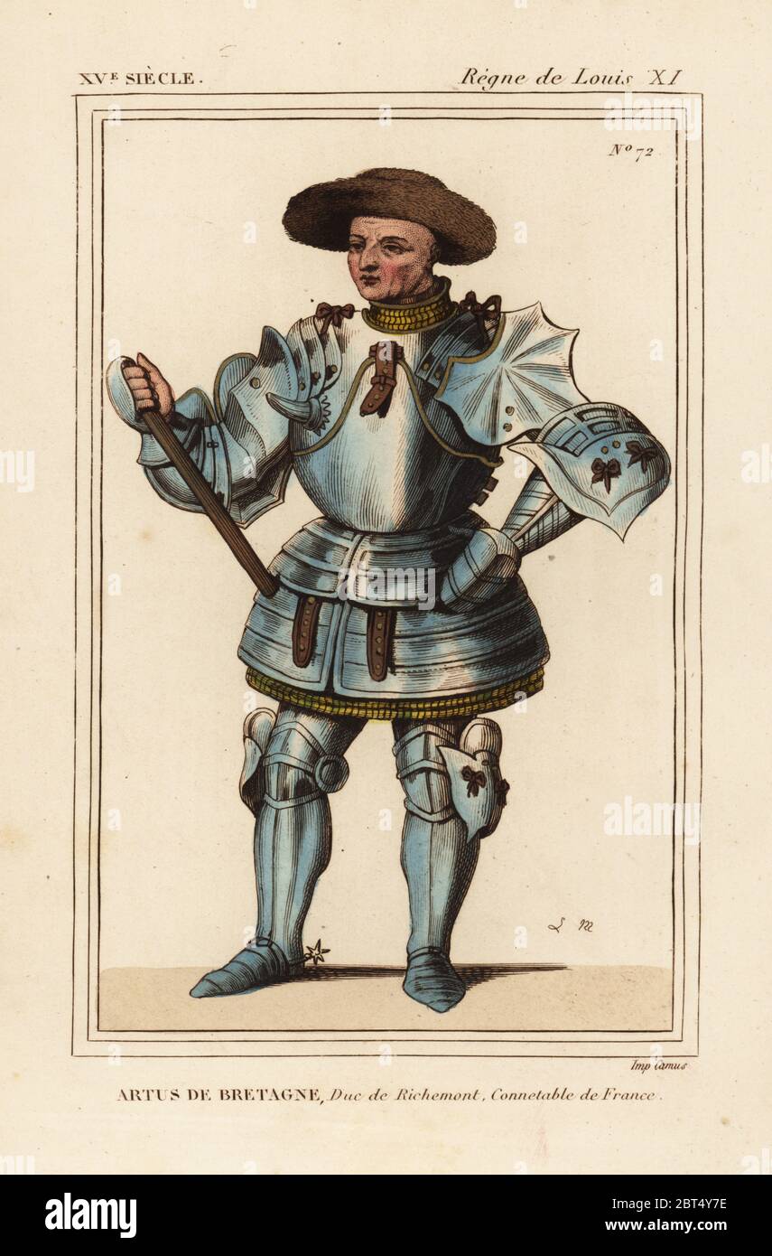 Arthur III Duke of Brittany, Earl of Richmond, Artus de Bretagne, duc ...