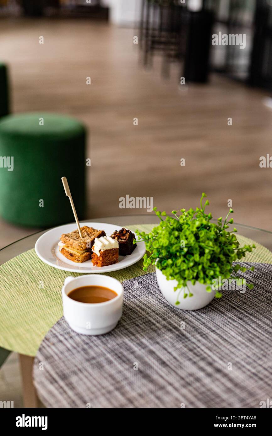 Cake on table chair hi-res stock photography and images - Alamy