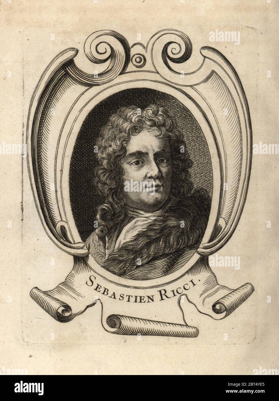 Portrait of Sebastiano Ricci, Italian painter of the late Baroque 1659 ...