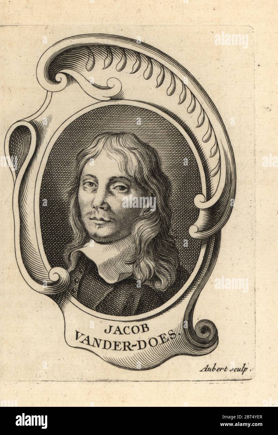 Portrait of Jacob van der Does, Dutch Golden Age landscape painter ...