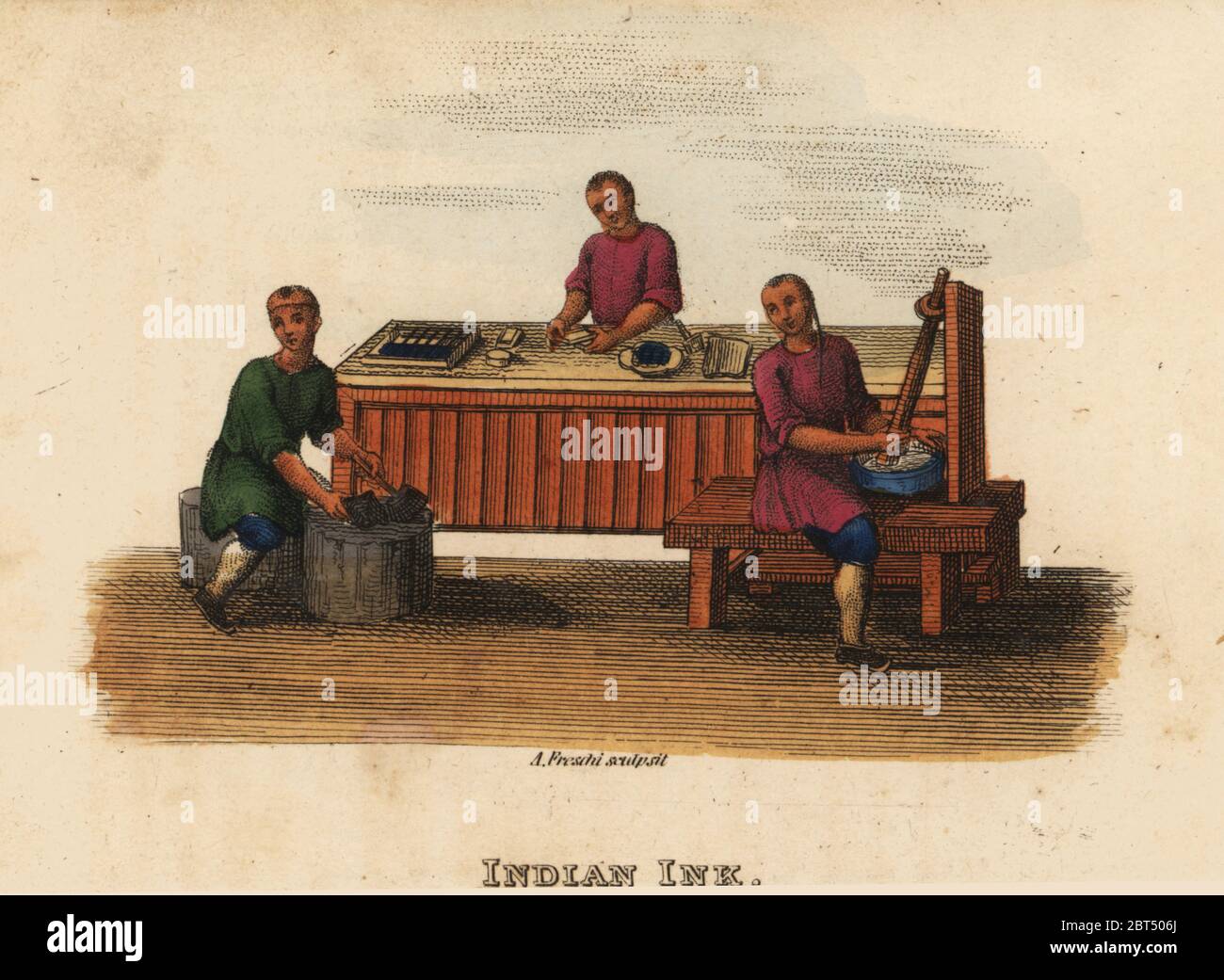 Indian ink manufacture hi-res stock photography and images - Alamy