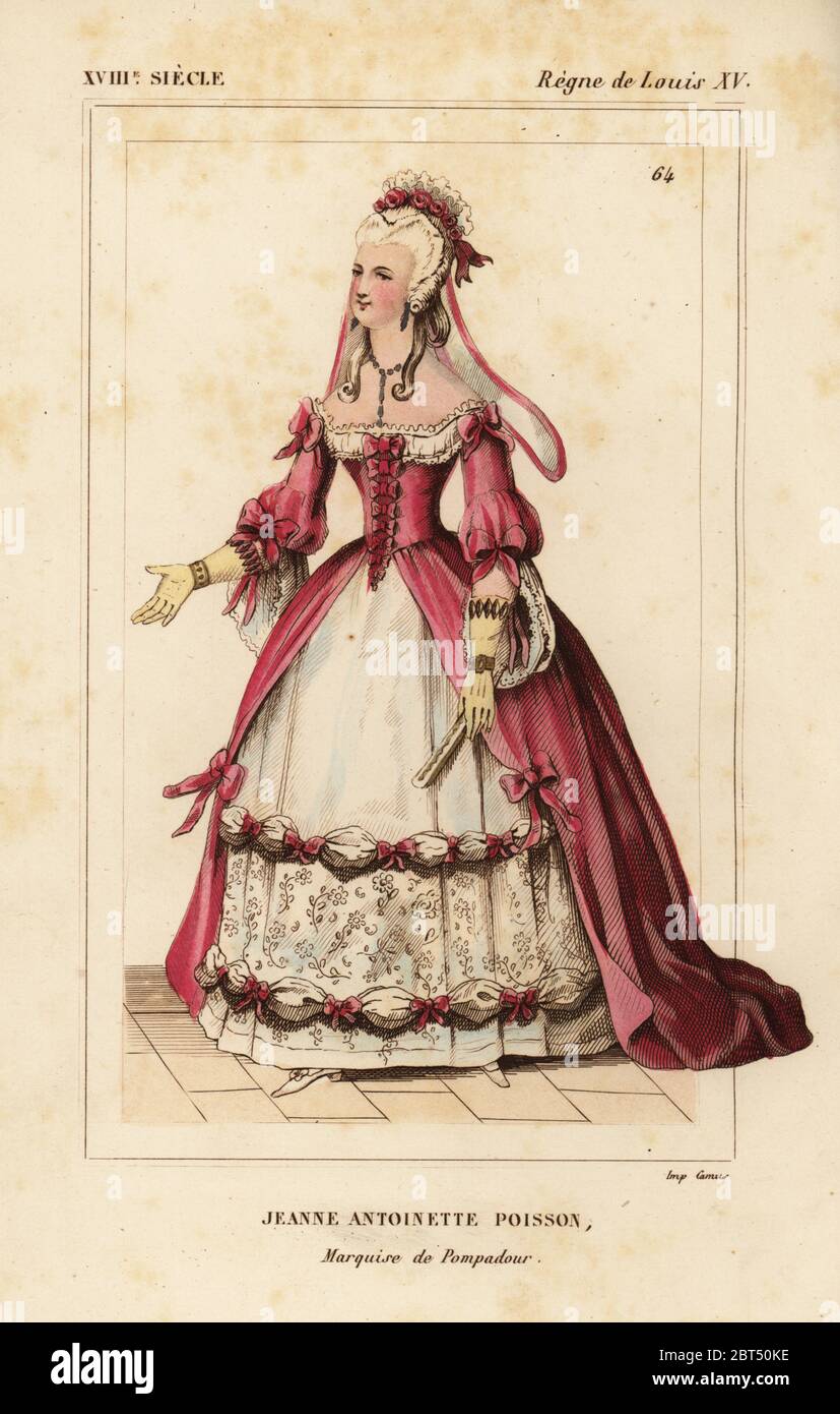 Jeanne Antoinette Poisson, Madame de Pompadour, Marquise de Pompadour ...