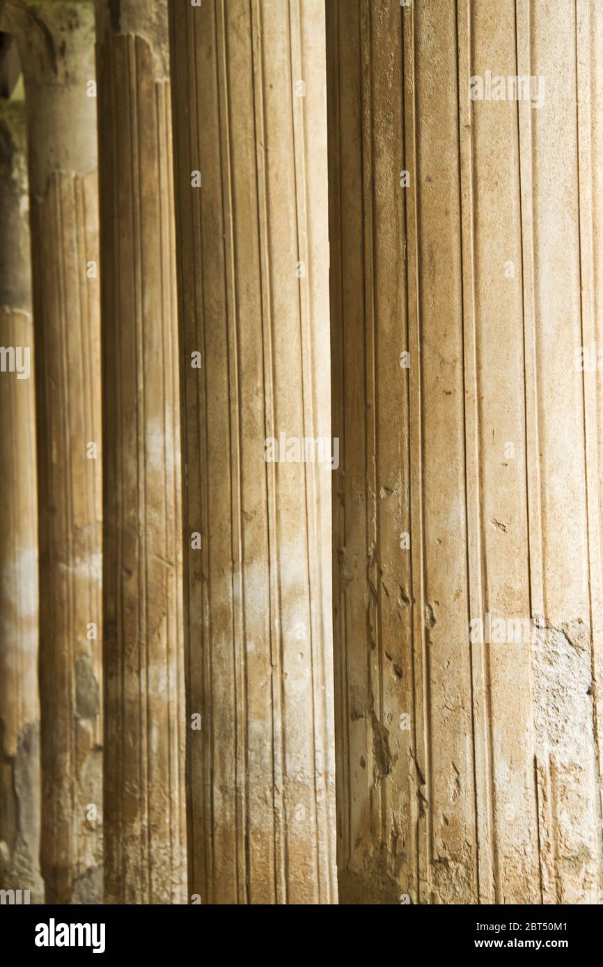 Corridor in the Herculaneum Stock Photo - Alamy