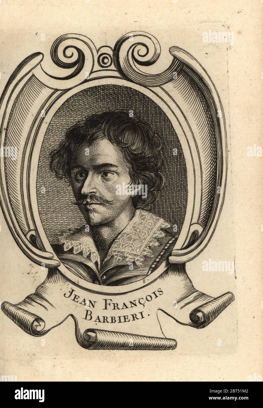 Portrait of Giovanni Francesco Barbieri or Guercino, Italian Baroque ...