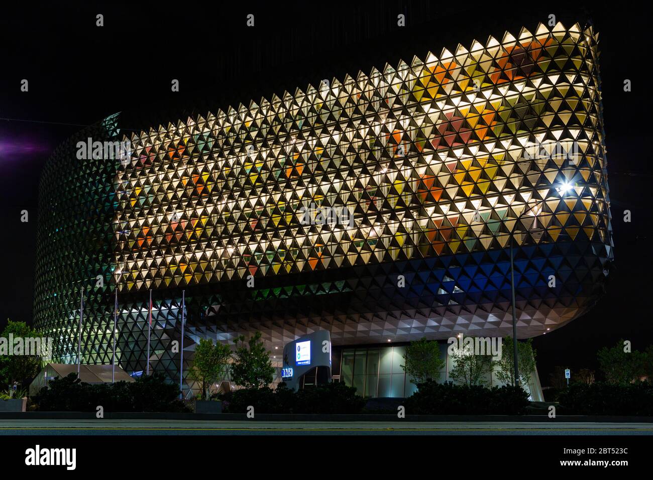 The iconic SAHMRI building located on North terrace Adelaide South ...