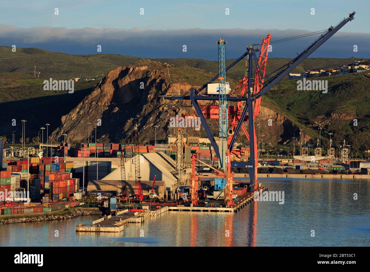 Container Port, Ensenada, Baja California, Mexico Stock Photo - Alamy