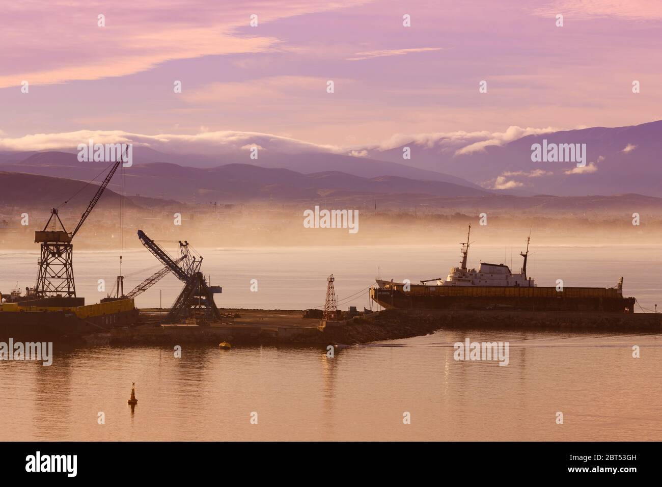 Port of Ensenada, Baja California, Mexico Stock Photo - Alamy