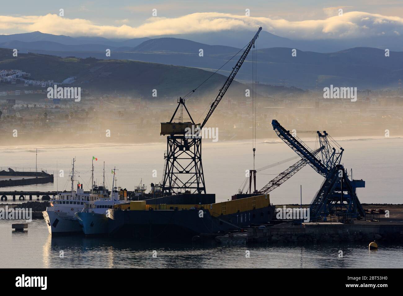 Port of Ensenada, Baja California, Mexico Stock Photo - Alamy