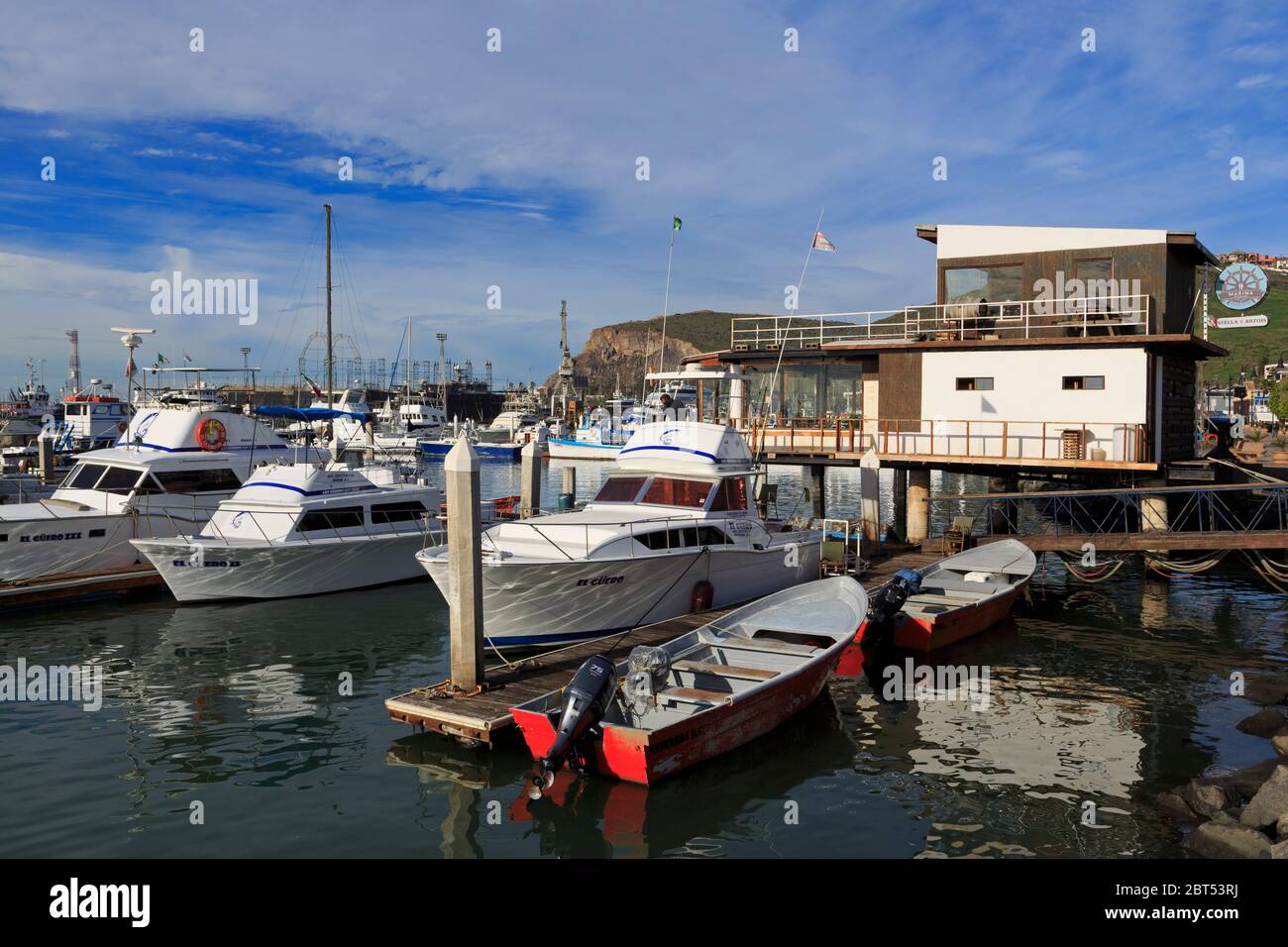 Fishing boats, Ensenada City, Baja California, Mexico Stock Photo - Alamy