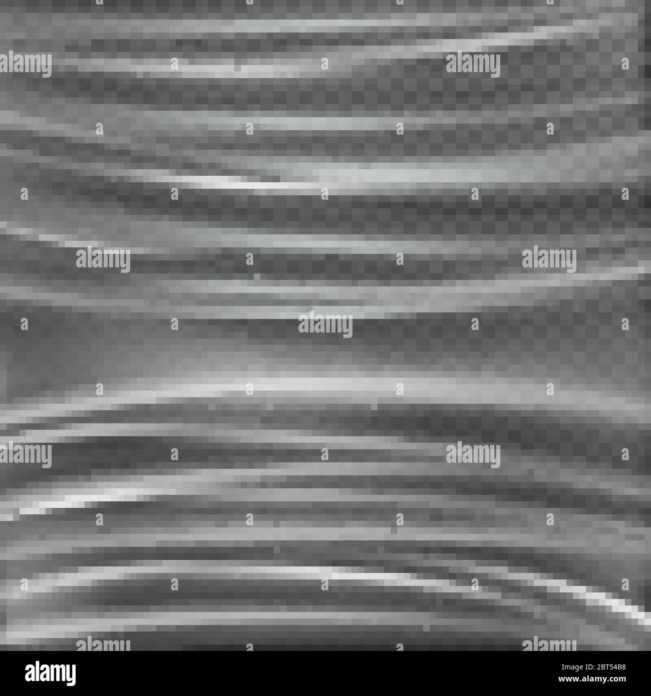 Vector unevenly stretched white transparent plastic film in the style ...