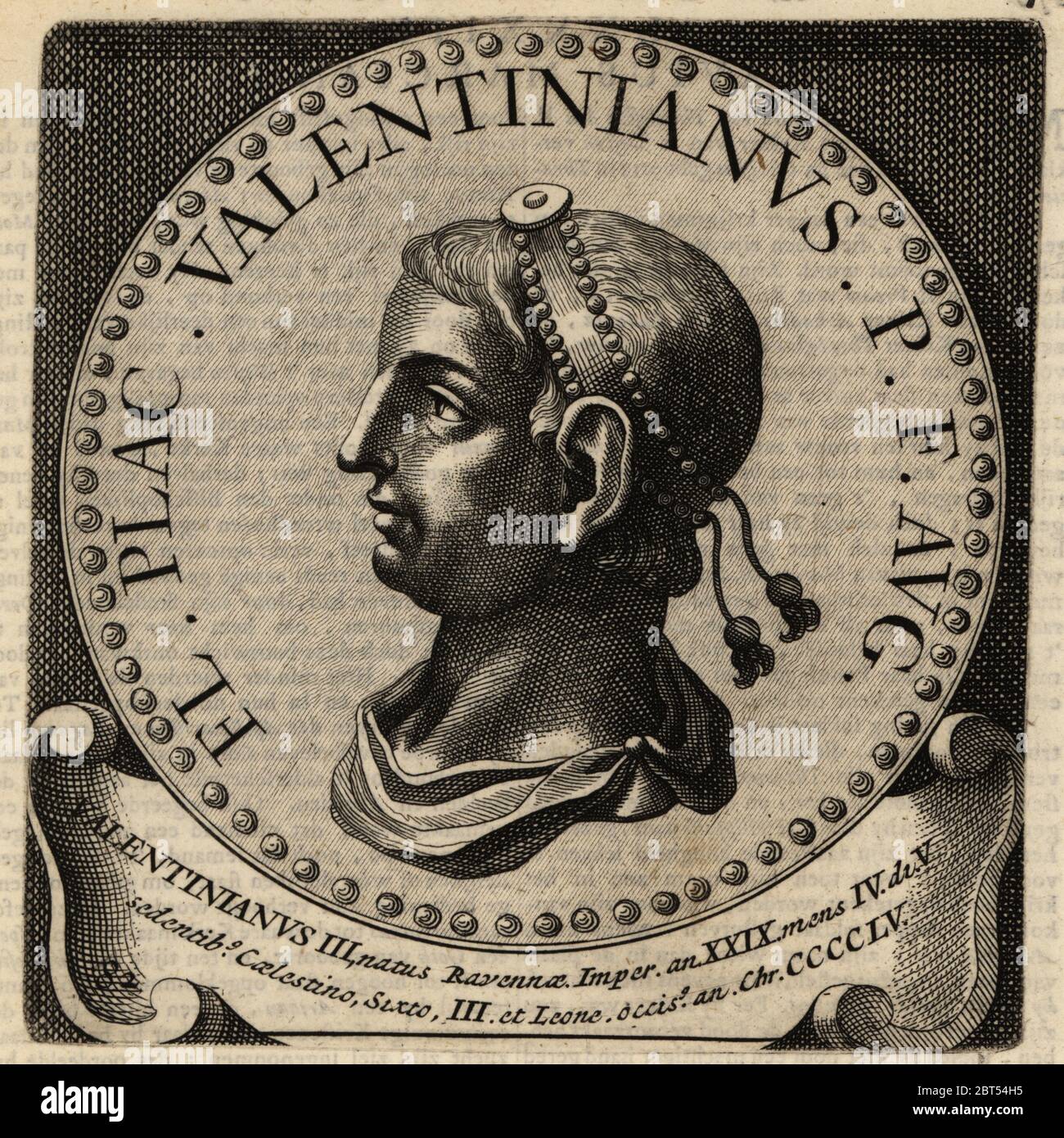 Roman emperor valentinian iii hi-res stock photography and images - Alamy