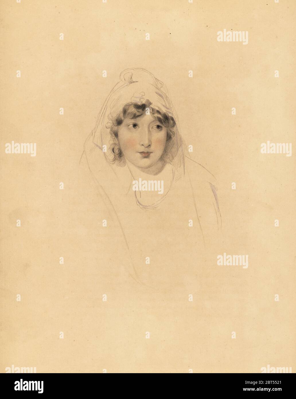 Portrait of Lady Augusta Lowther, Countess of Fane, wife of the 1st ...