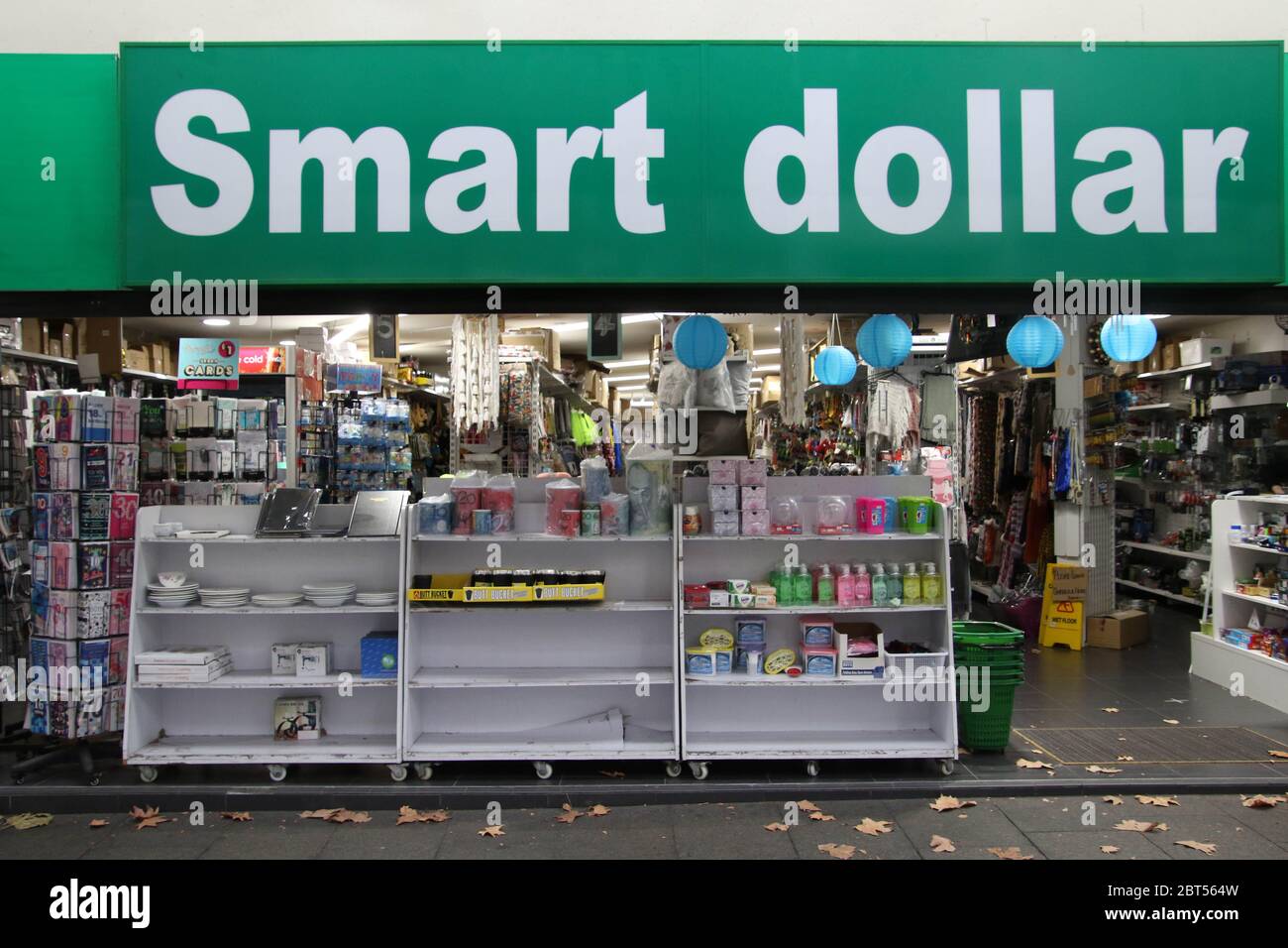 Sydney, Australia. 22nd May 2020. Smart dollar store on Darlinghurst Road, Kings Cross is open ...
