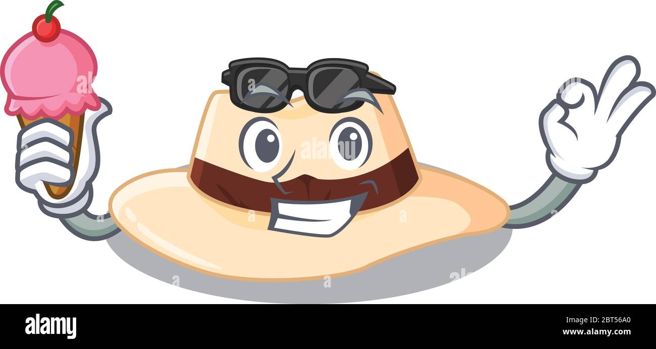 Ice cream man hat Cut Out Stock Images & Pictures - Alamy