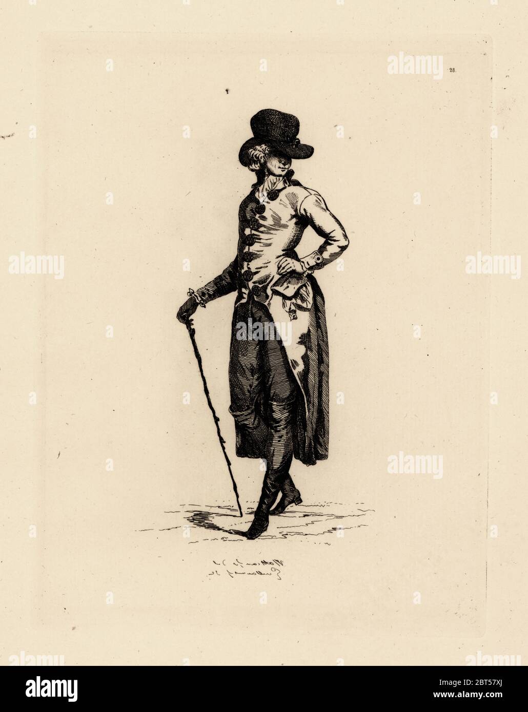 Dandy 18th century hi-res stock photography and images - Alamy