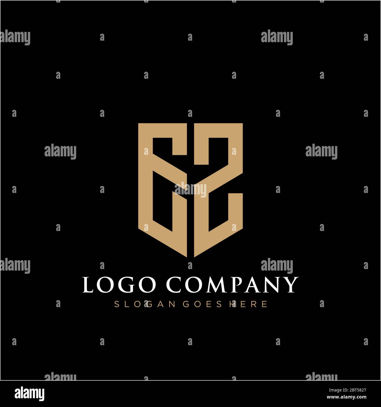 Ez logo Stock Vector Images - Alamy