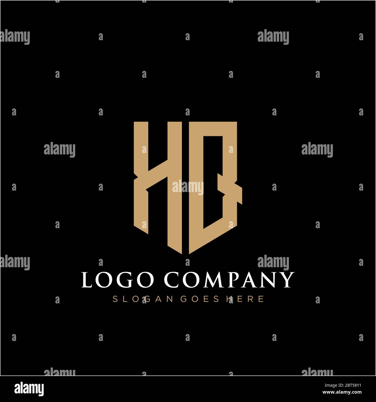 Letter hq logo hi-res stock photography and images - Alamy