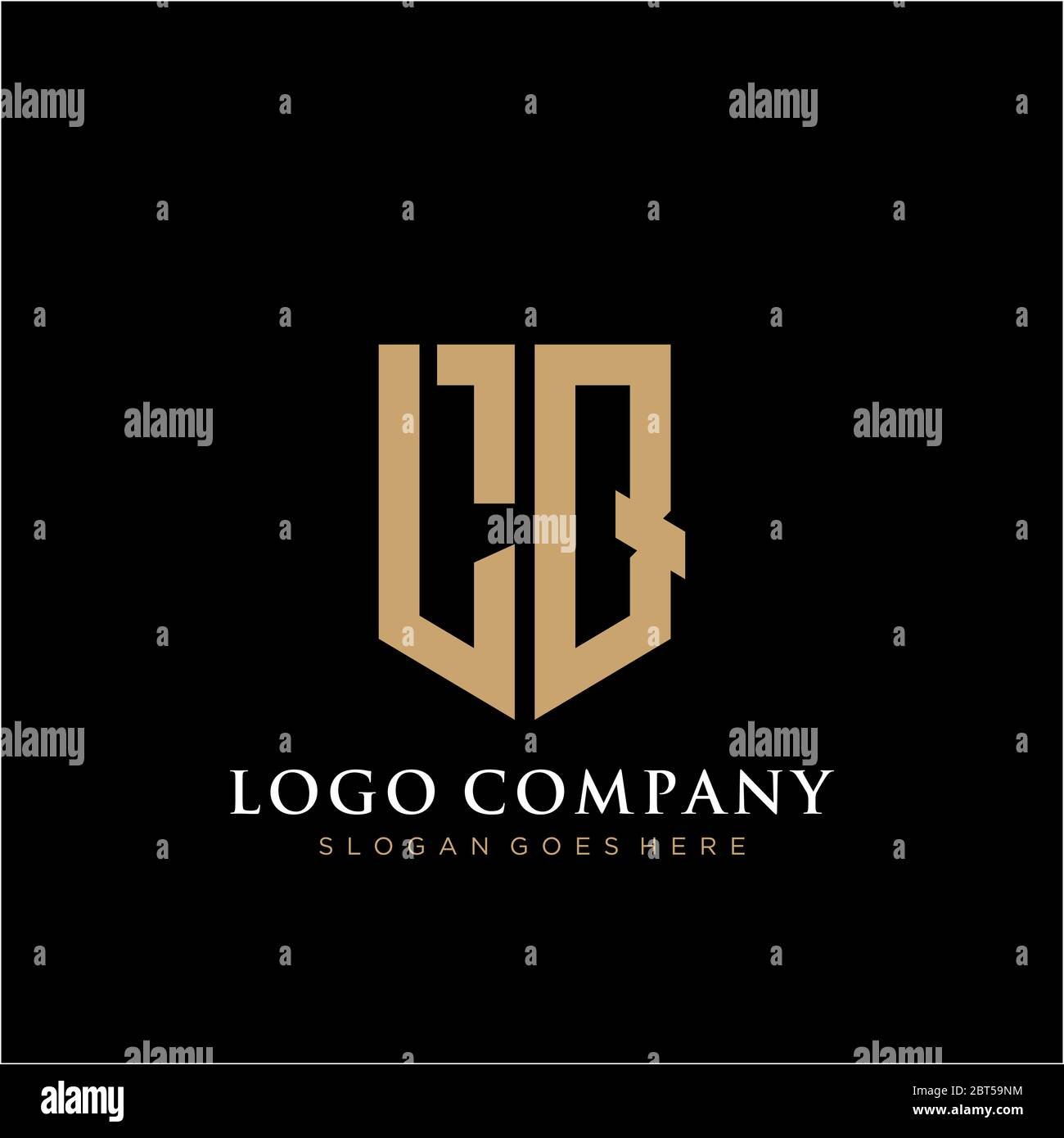 Lq template Stock Vector Images - Alamy