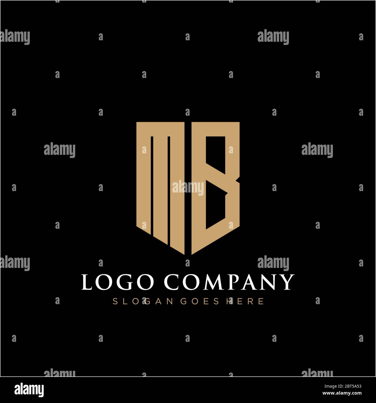 Letter mb logo hi-res stock photography and images - Alamy