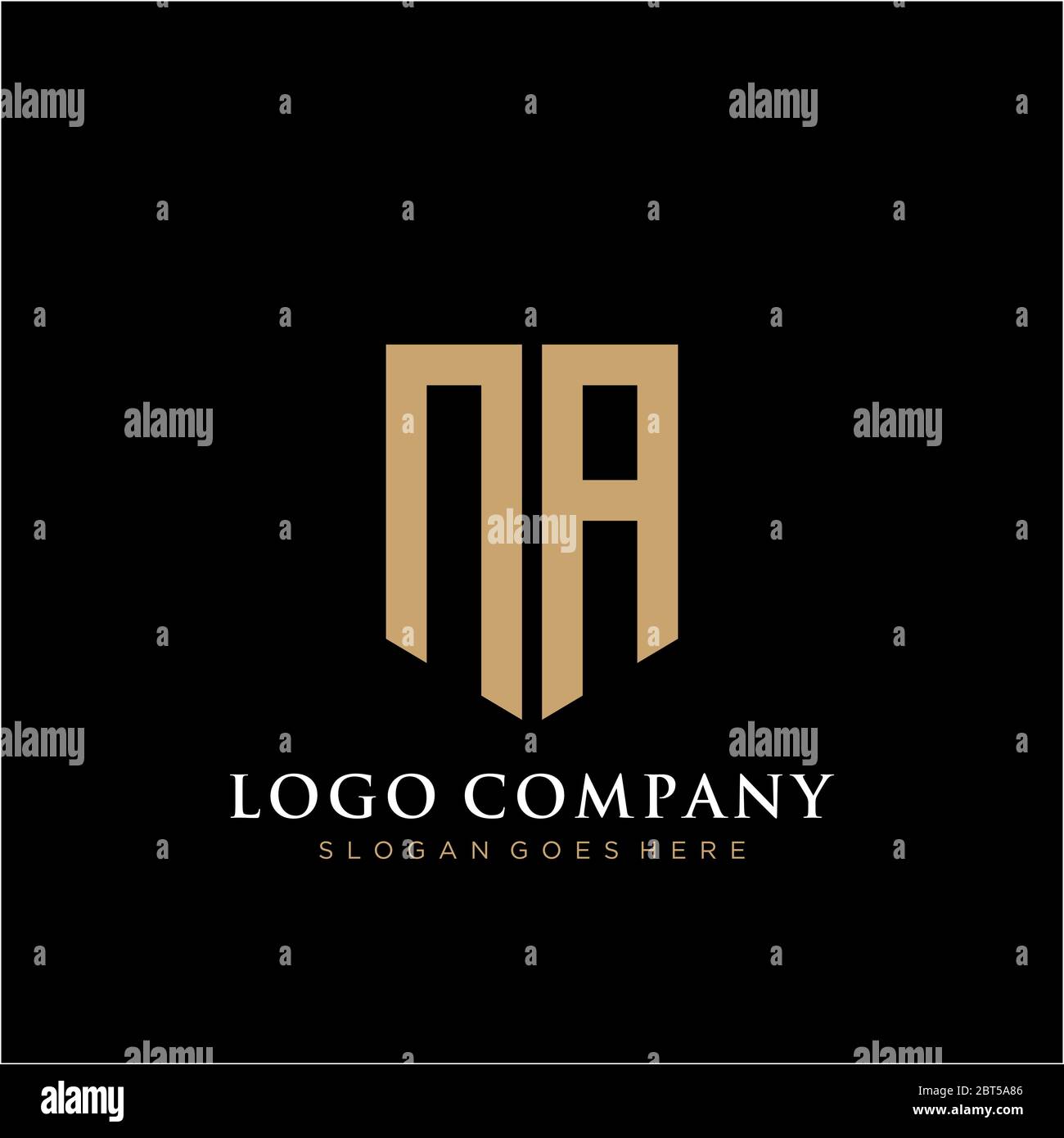 Na logo Stock Vector Images - Alamy