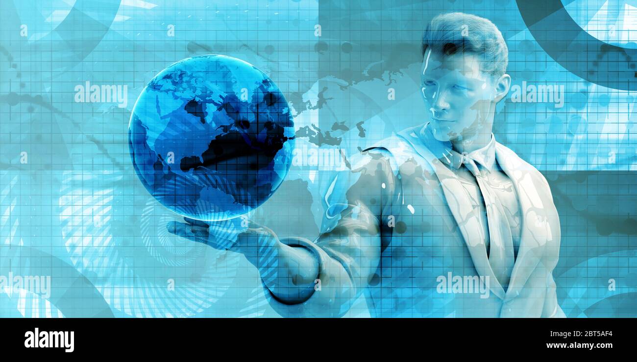 Systems Development with New Technology as Art Stock Photo - Alamy