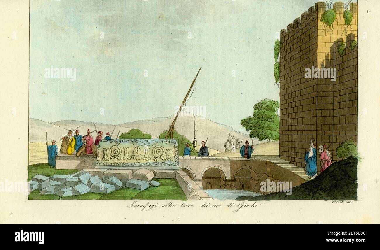Sarcophagus from the Tombs of the Kings of the Judah. Sarcofagi nella ...