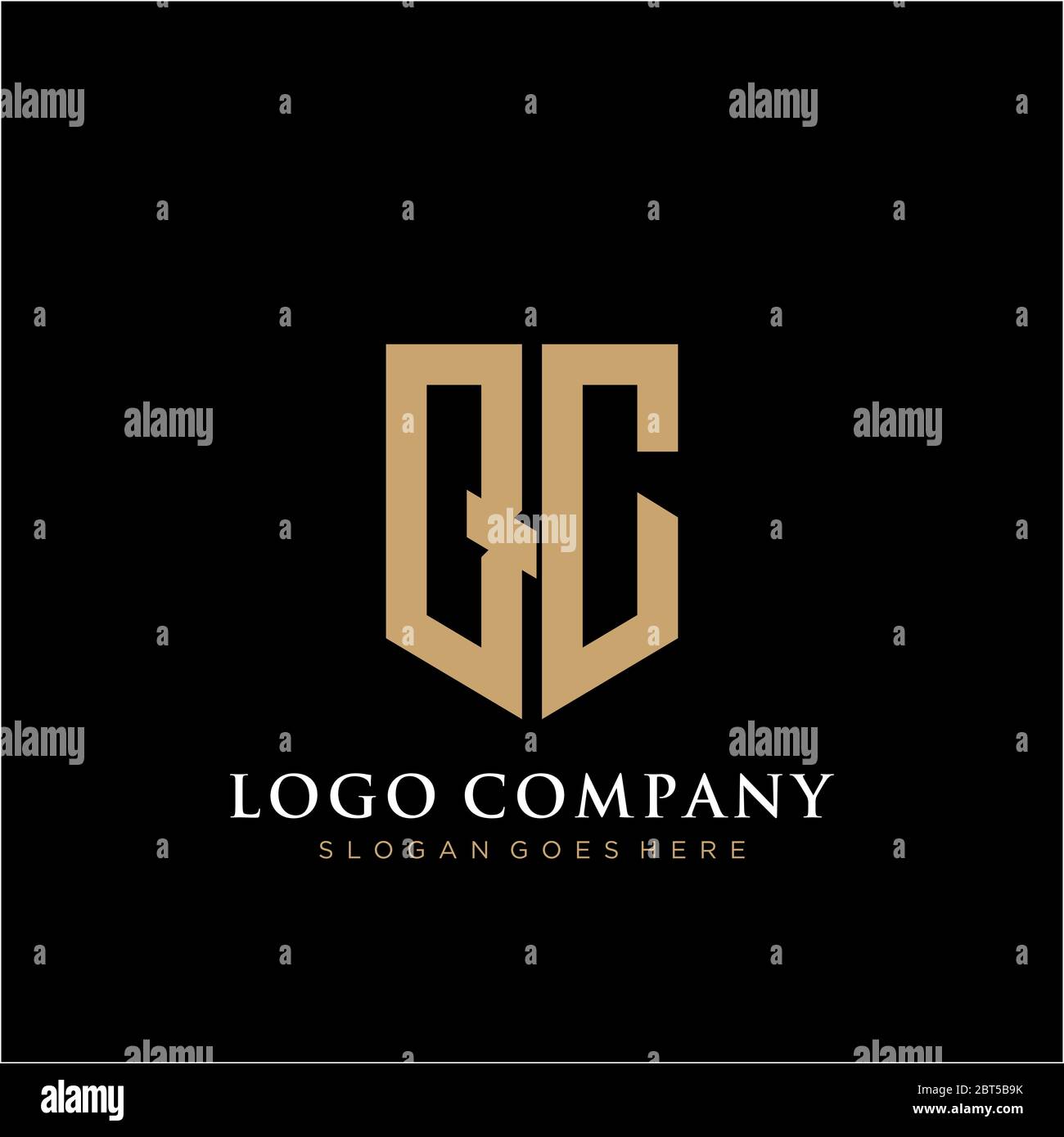 Qc template Stock Vector Images - Alamy