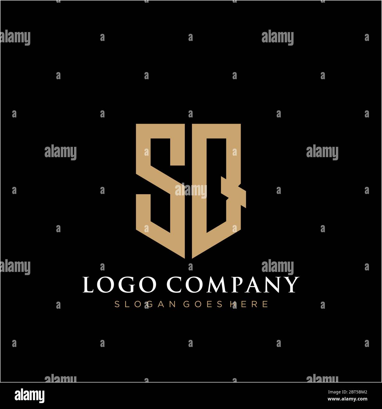 Letter sq logo hi-res stock photography and images - Alamy