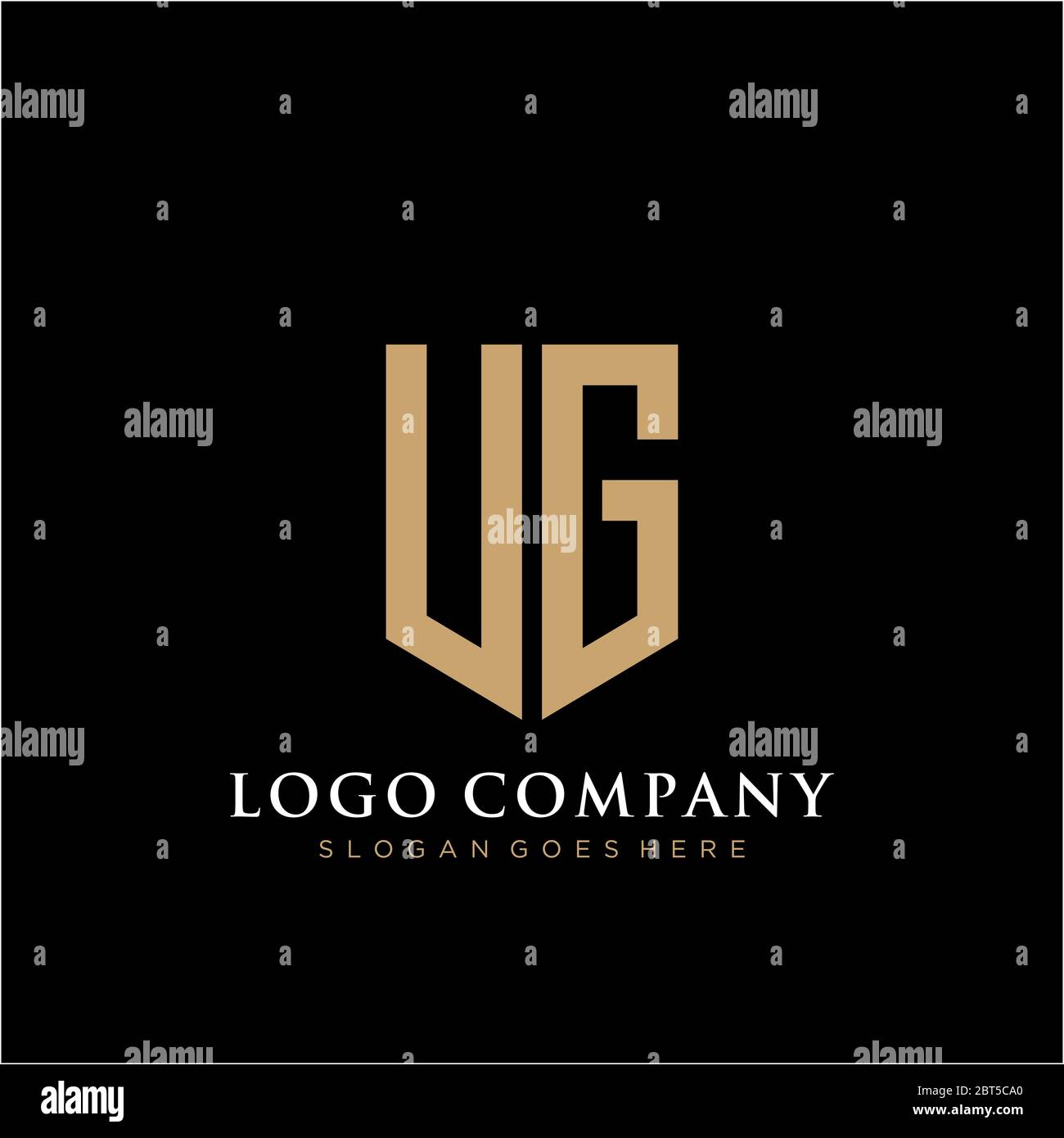 Ug font Stock Vector Images - Alamy