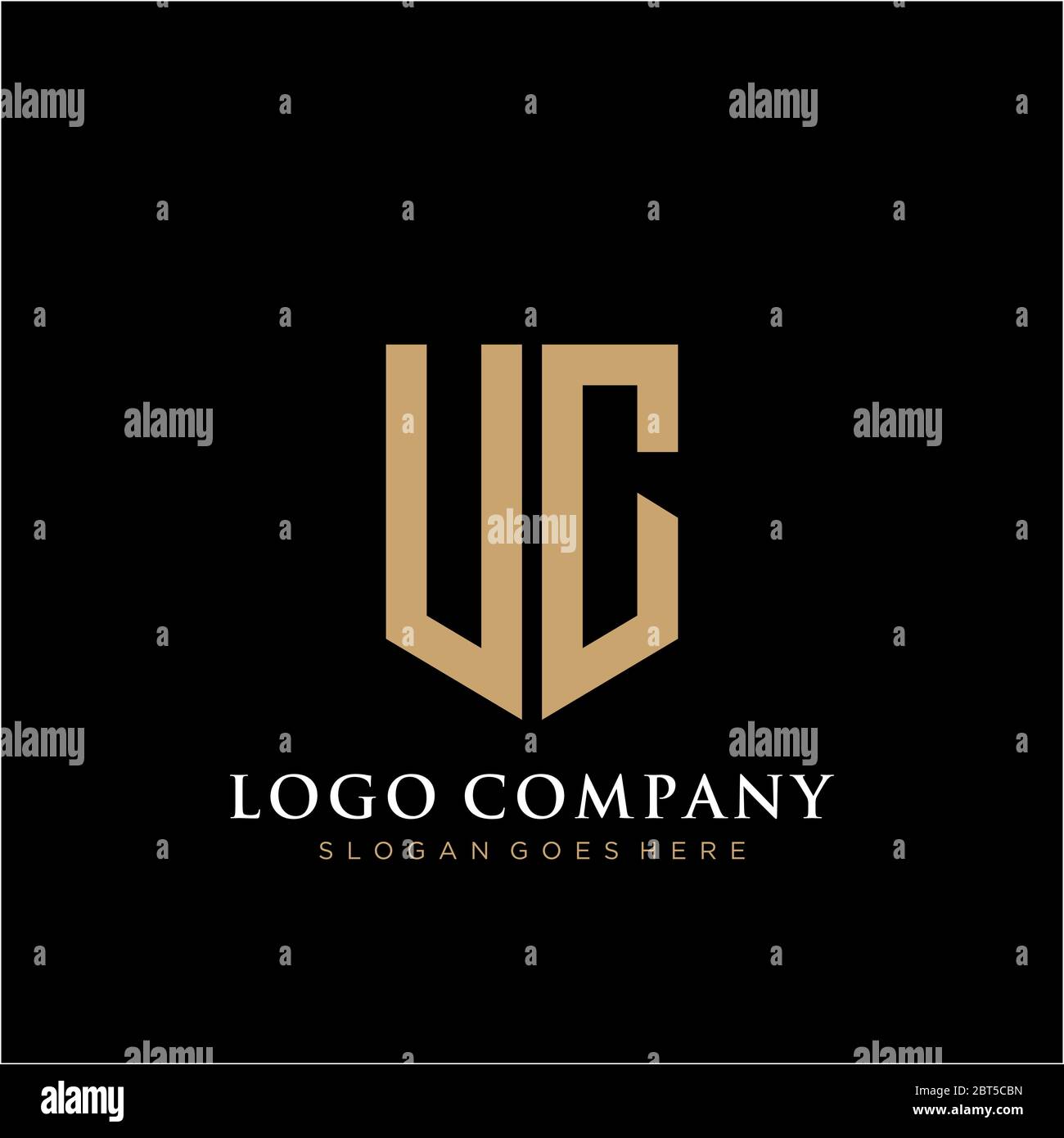 Letter uc logo hi-res stock photography and images - Alamy