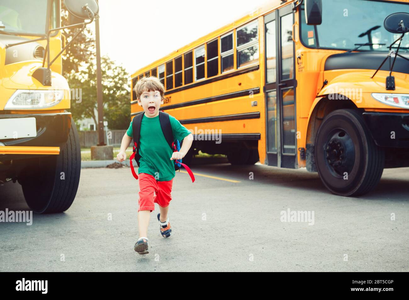 Funny face on back of bus hi-res stock photography and images - Alamy