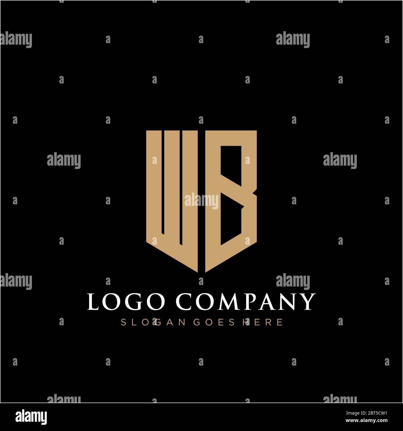 Alphabet wb icon hi-res stock photography and images - Alamy