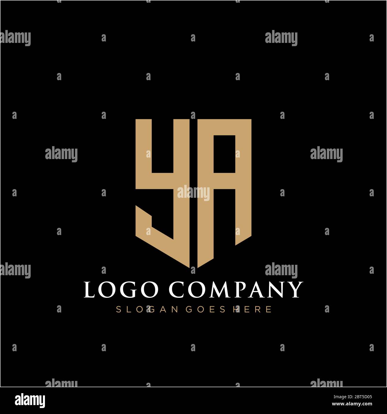 Ya logo Stock Vector Images - Alamy
