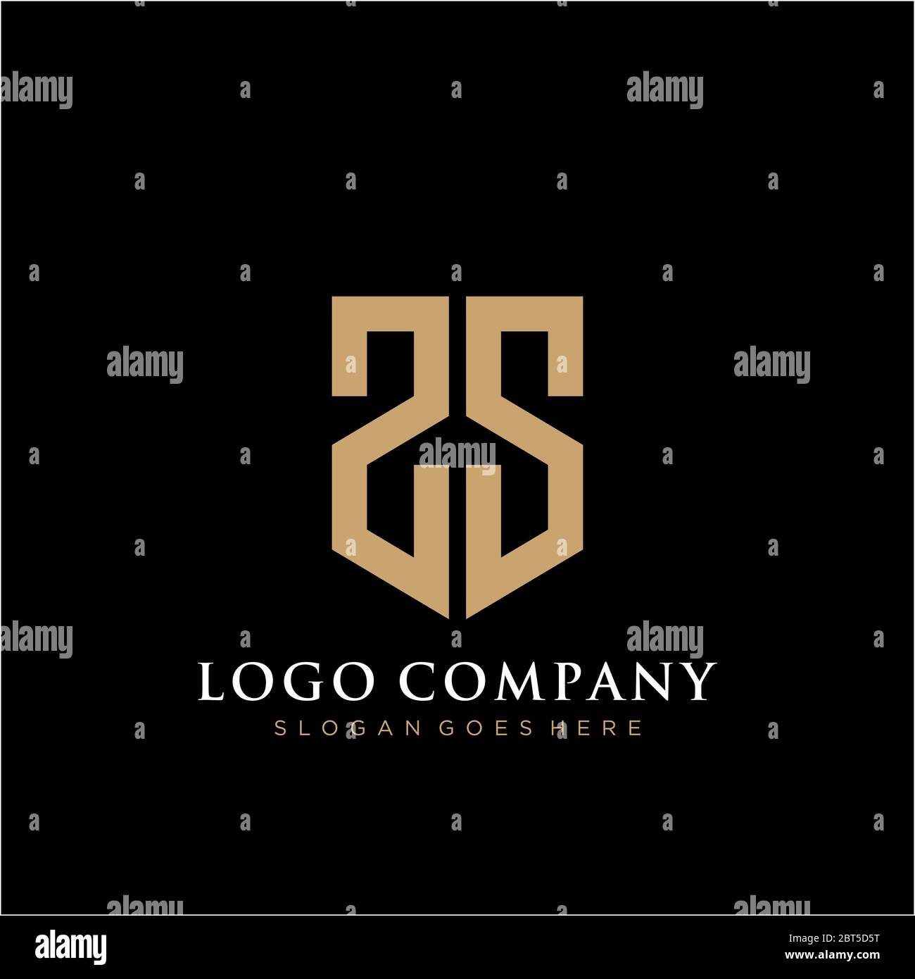 Letter zs logo Stock Vector Images - Alamy