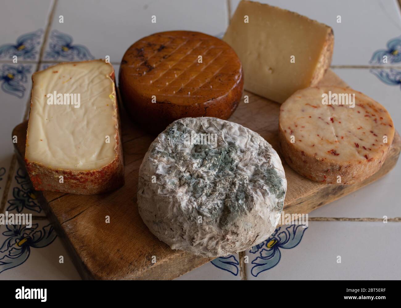 Different spanish cheese hi-res stock photography and images - Alamy