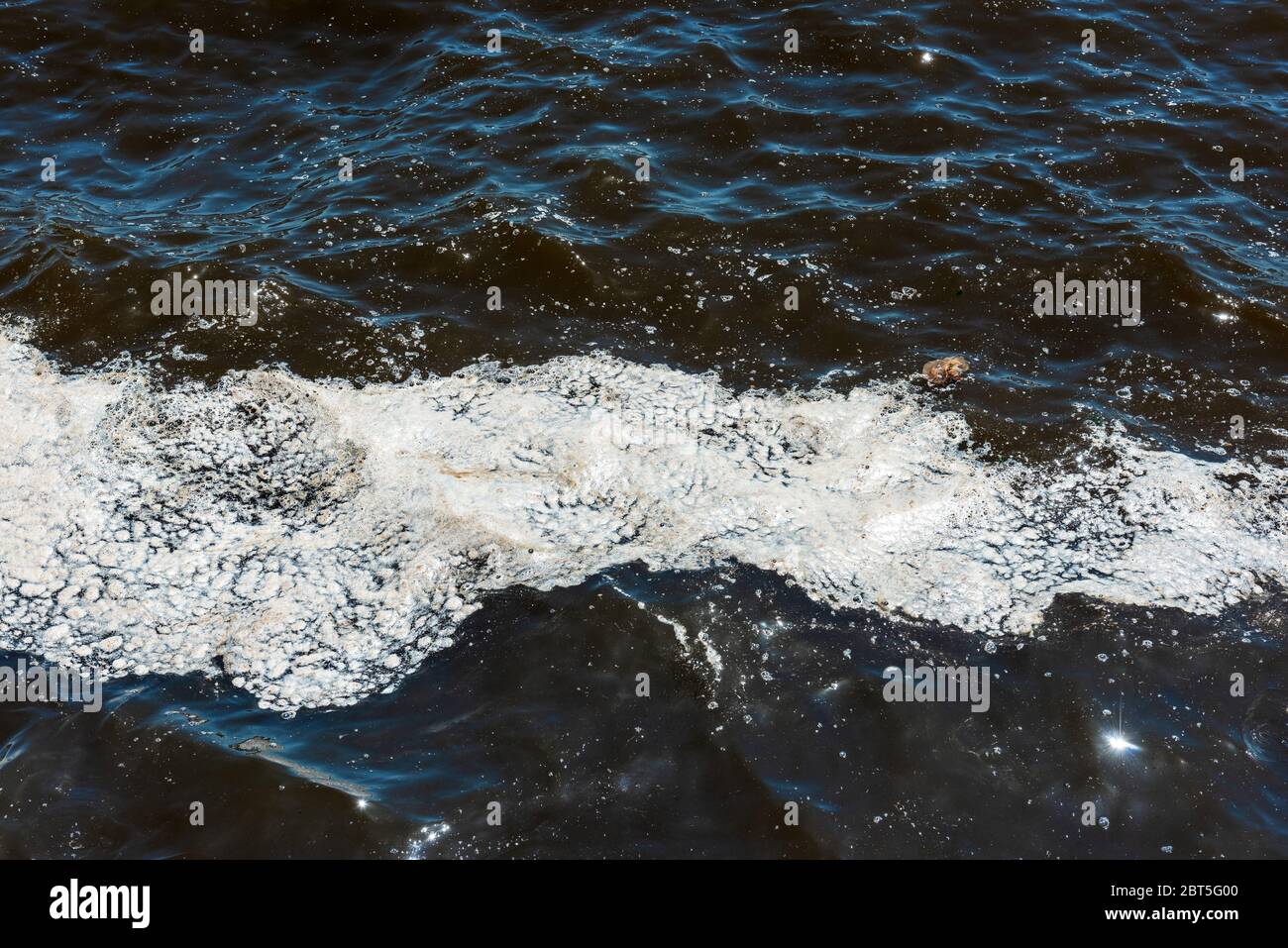 Sea pollution of chemical waste Stock Photo - Alamy