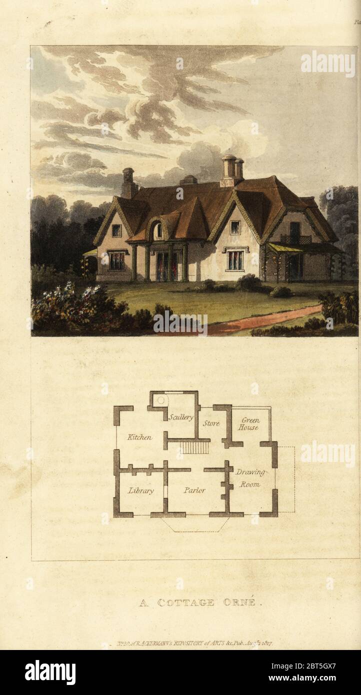 Thatched English Cottage Floor Plans 20,800+ English Cottage Exterior