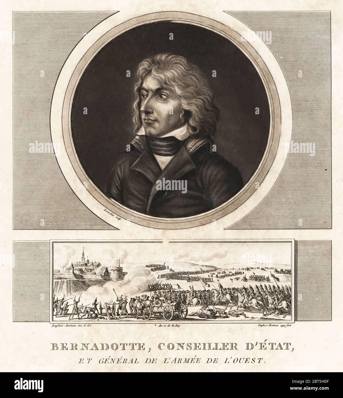 Jean-Baptiste Jules Bernadotte, conseiller d'Etat, later King Charles ...