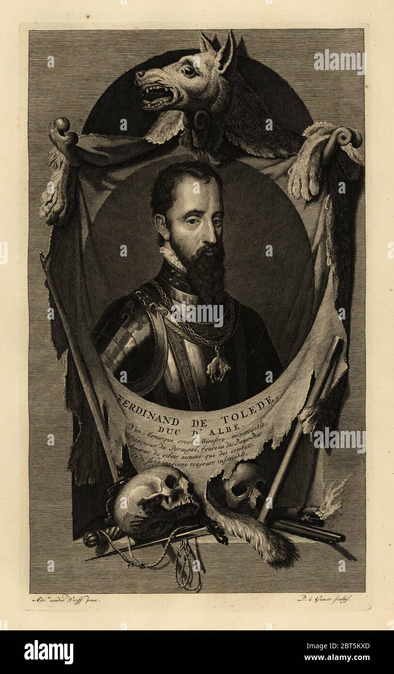 Portrait of Ferdinand Alvarez de Toledo y Pimentel, 3rd Duke of Alba ...