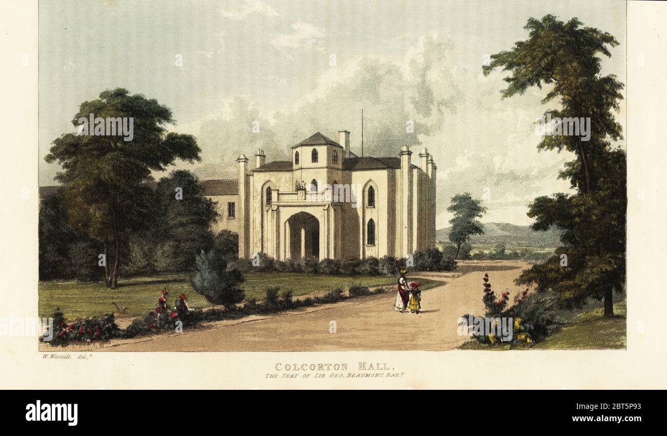 Coleorton hall hi-res stock photography and images - Alamy