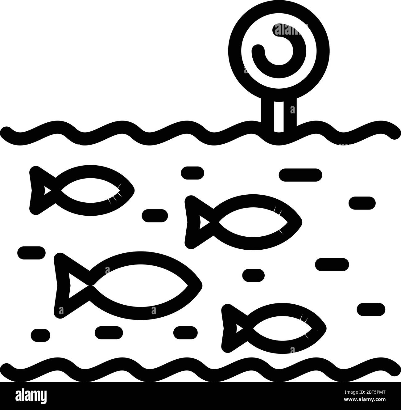 Fresh water fish farm Stock Vector Images - Alamy