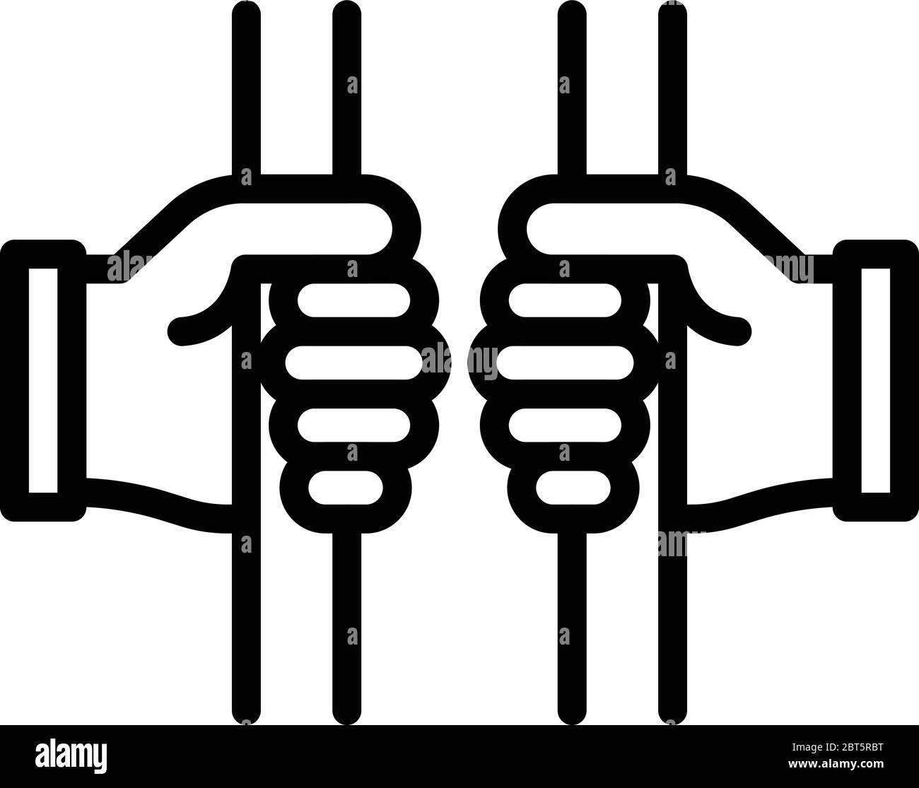 Jail cell gate Cut Out Stock Images & Pictures - Alamy