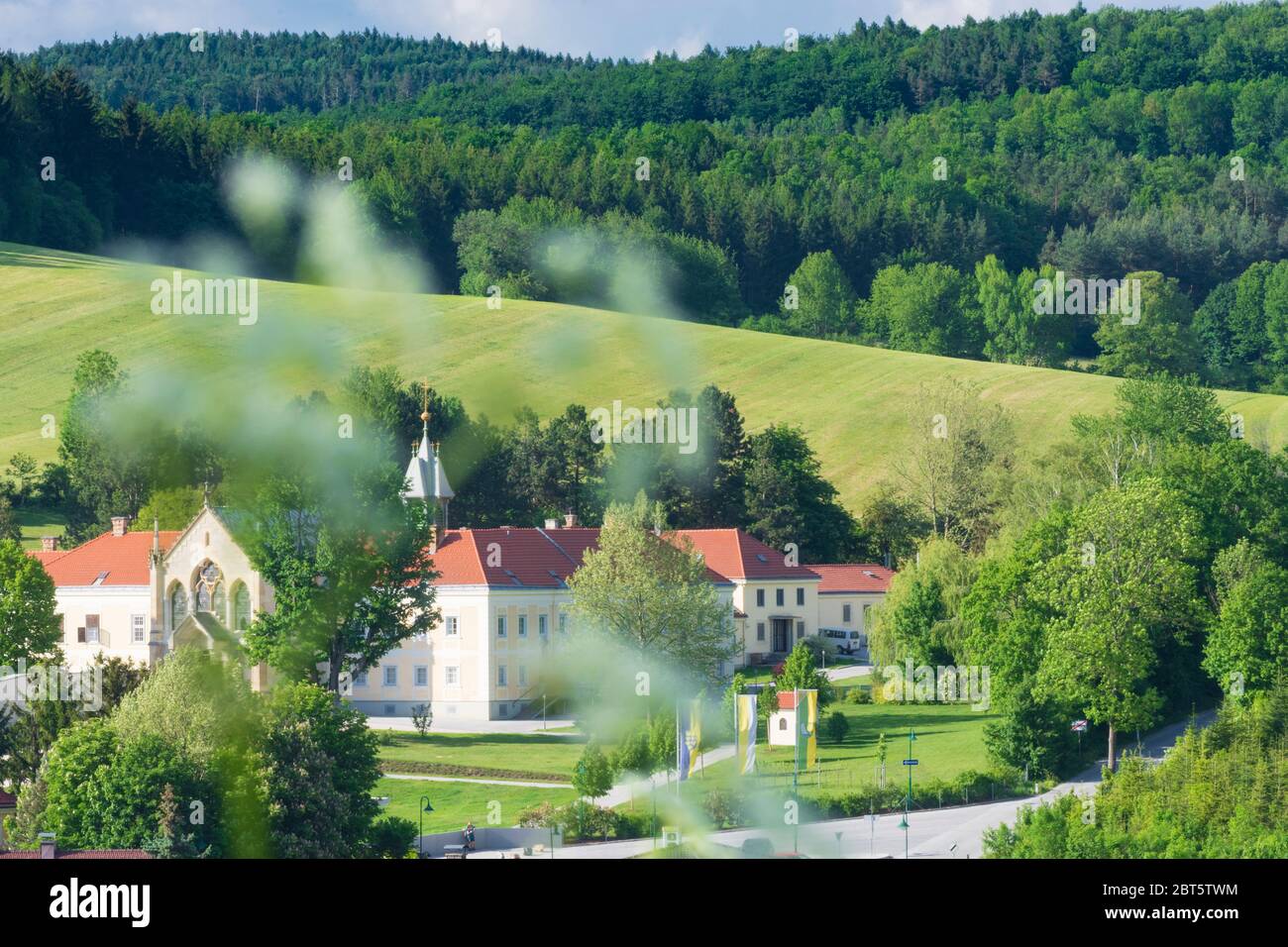 Schloss mayerling castle in wienerwald hi-res stock photography and ...
