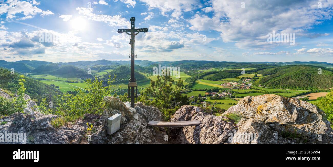 Schloss mayerling castle in wienerwald vienna woods hi-res stock ...