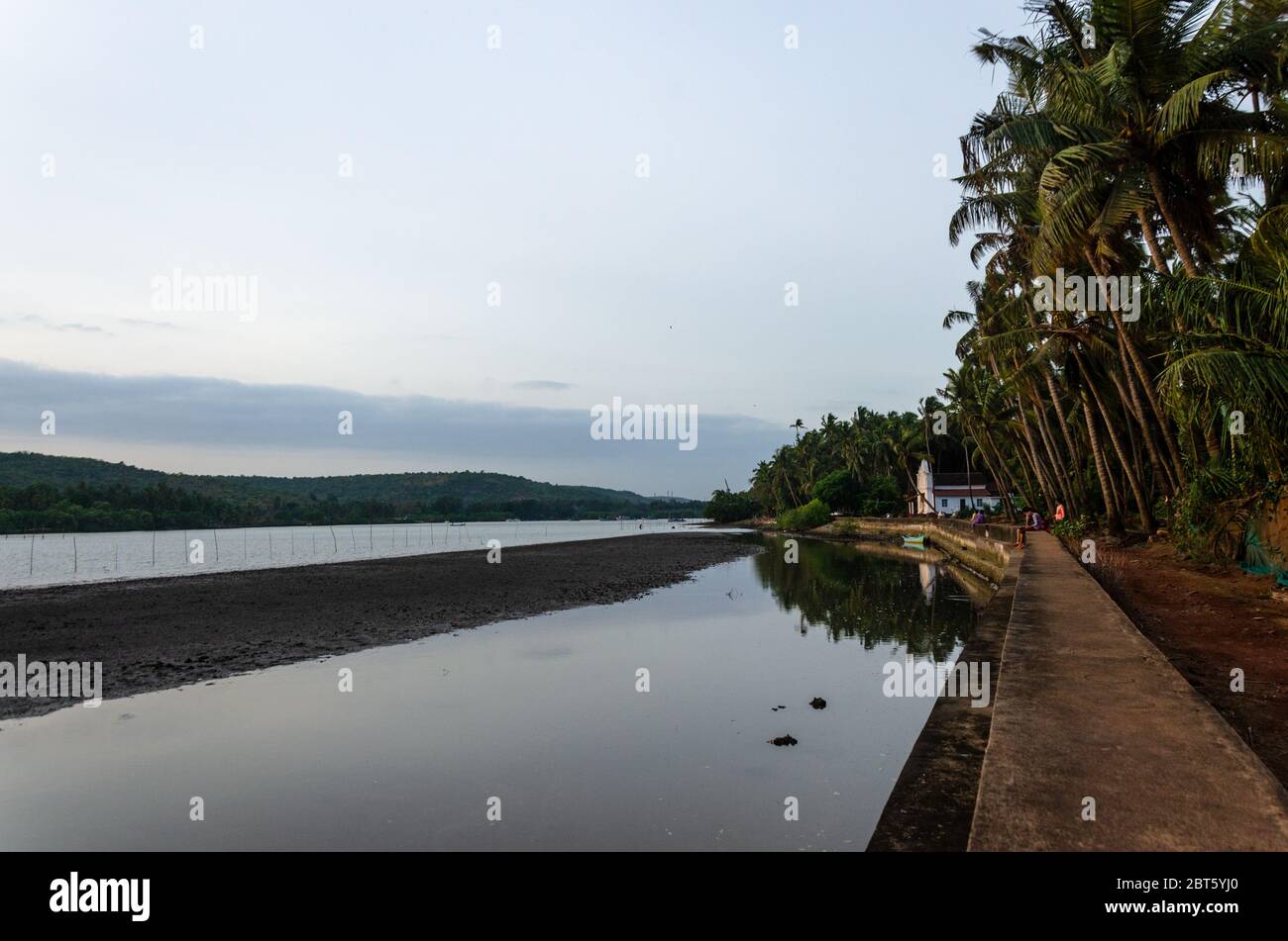 Goa siolim river hi-res stock photography and images - Alamy